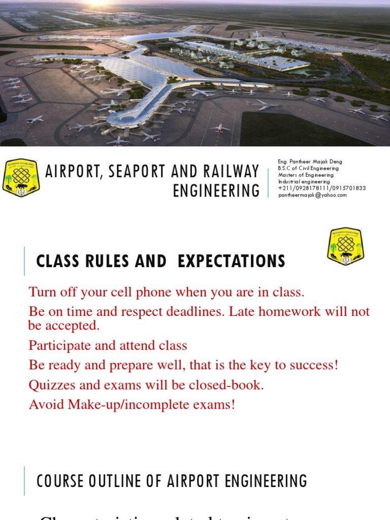 Airport, Seaport and Railway Engineering | PDF | Airport | Runway