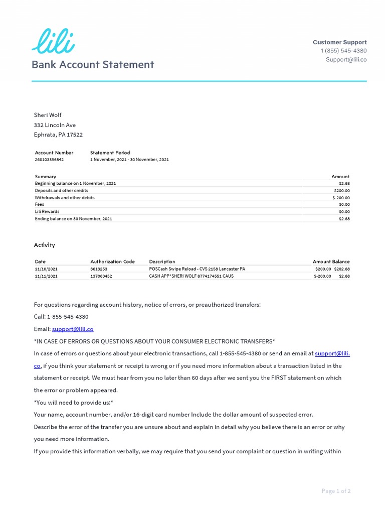 Account Number Statement Period: Activity | PDF | Credit Card | Payments