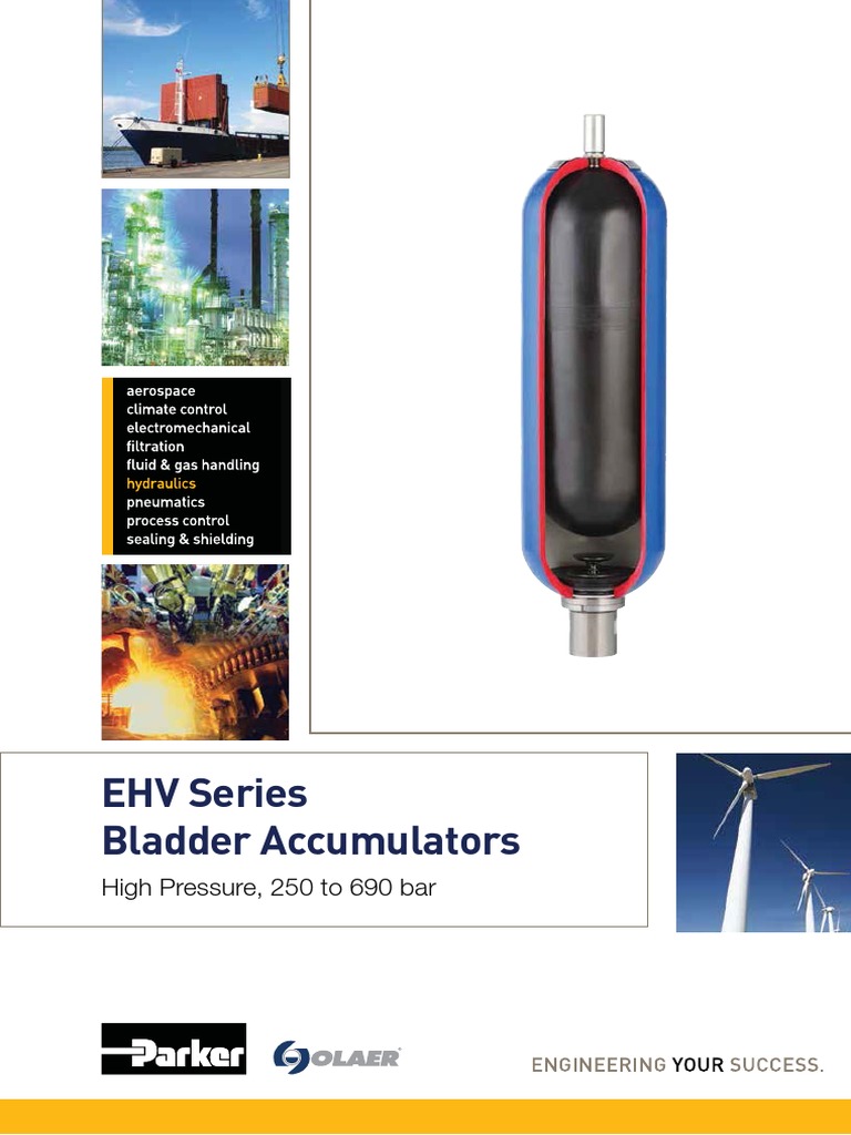 Ehv Bladder Parker | PDF | Valve | Materials