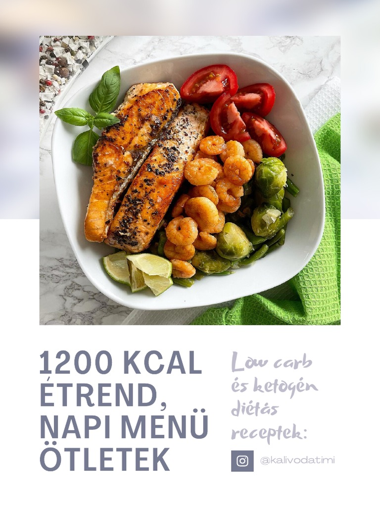 Kalivodatimi 1200kcal Etrend 1 | PDF