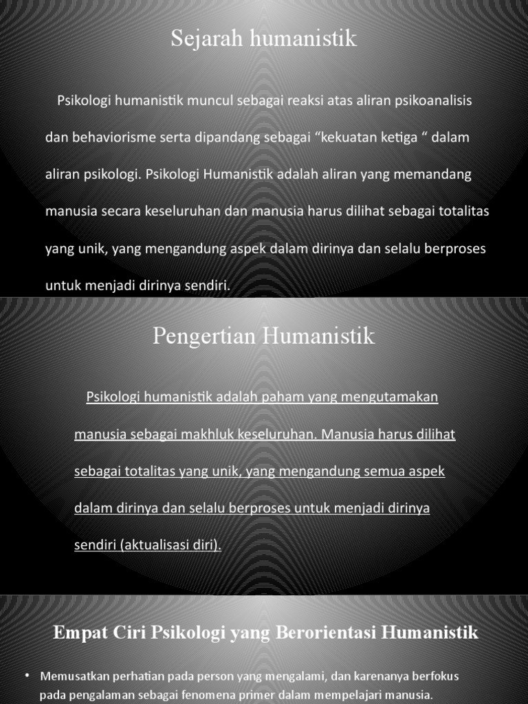Kelompok 5 Humanistik | PDF