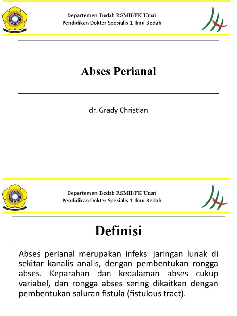 Abses Perianal | PDF | Sains & Matematika
