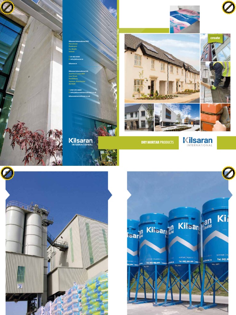 Dry Mortar Products: Kilsaran International ROI | PDF | Concrete ...