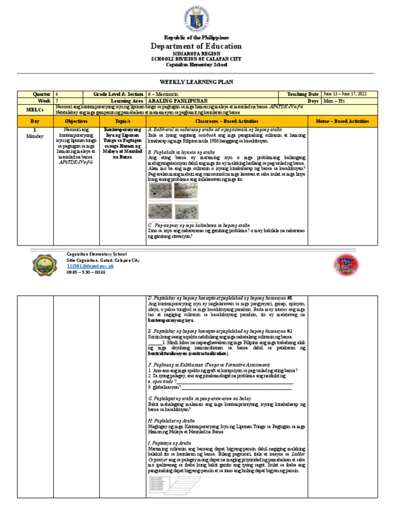 WLP Quarter 4 Week 7 | PDF