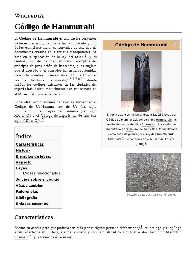 Código de Hammurabi | PDF | Justicia | Crimen y violencia
