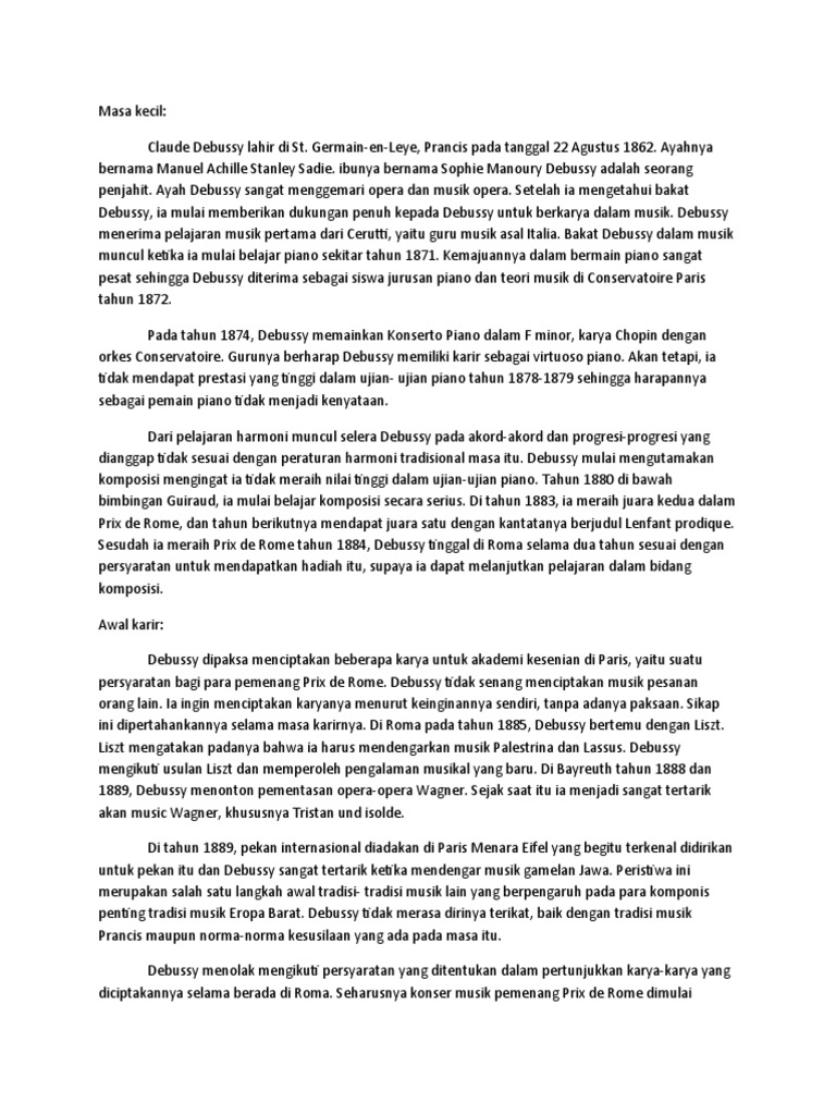 Claude Debussy | PDF