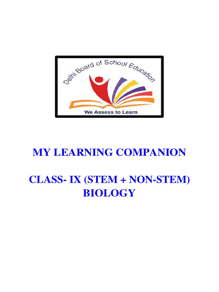 Grade 9 Science Unit 1 Student Companion | PDF | Cell (Biology) | Science