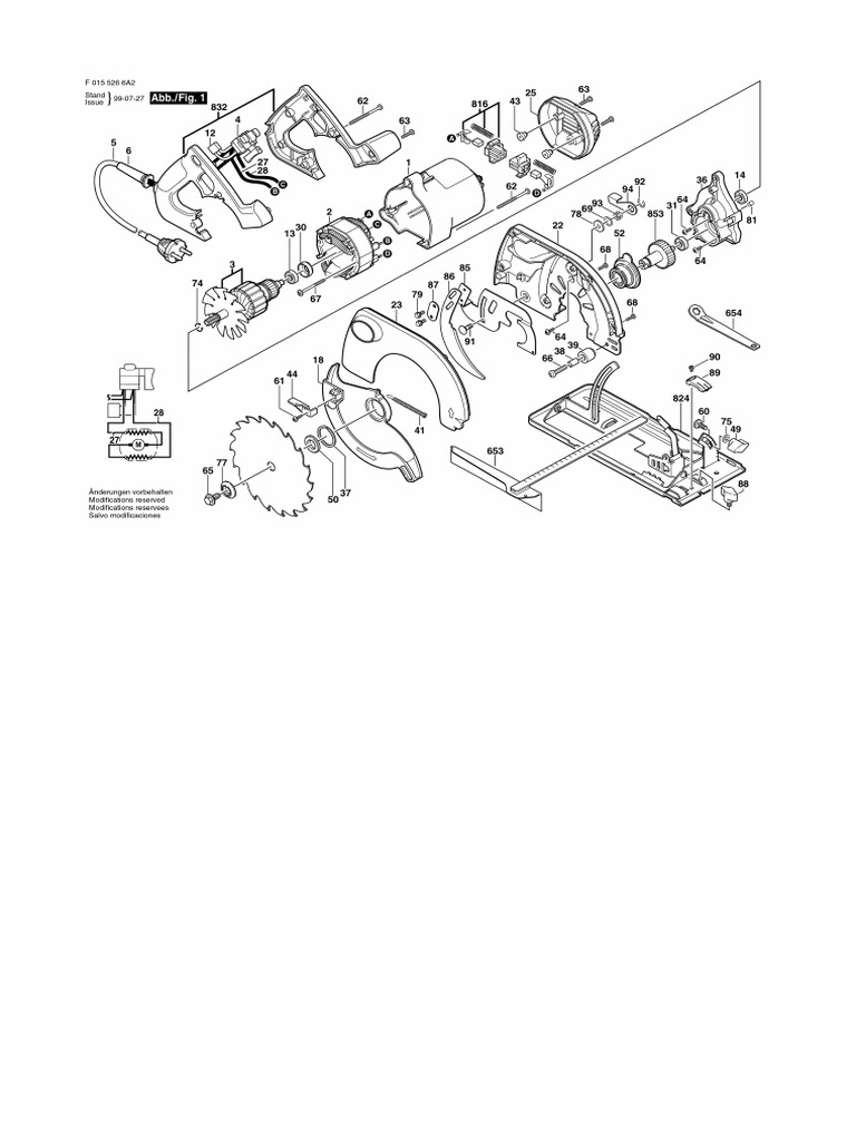 Skil 5266 F 015 526 6A2 Illustrations | PDF
