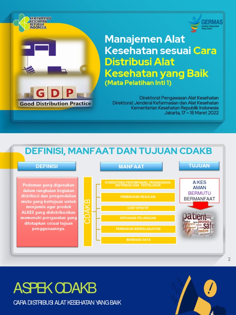 MPI 1 - Pelatihan CDAKB Bagi PJT | PDF