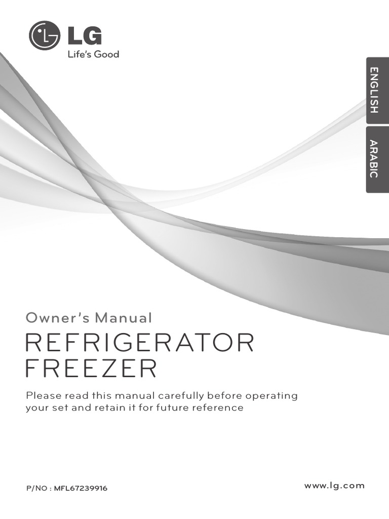 Refrigerator Freezer: Owner 'S Manual | PDF | Refrigerator | Ac Power ...