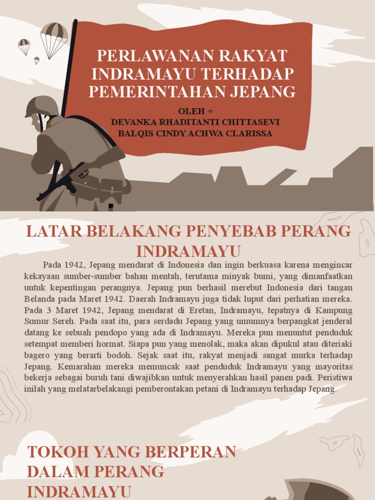 Perlawanan Rakyat Indramayu Terhadap Pemerintahan Jepang | PDF