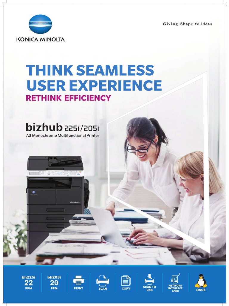 Bizhub 225i & 205i - Altair Brochure | PDF