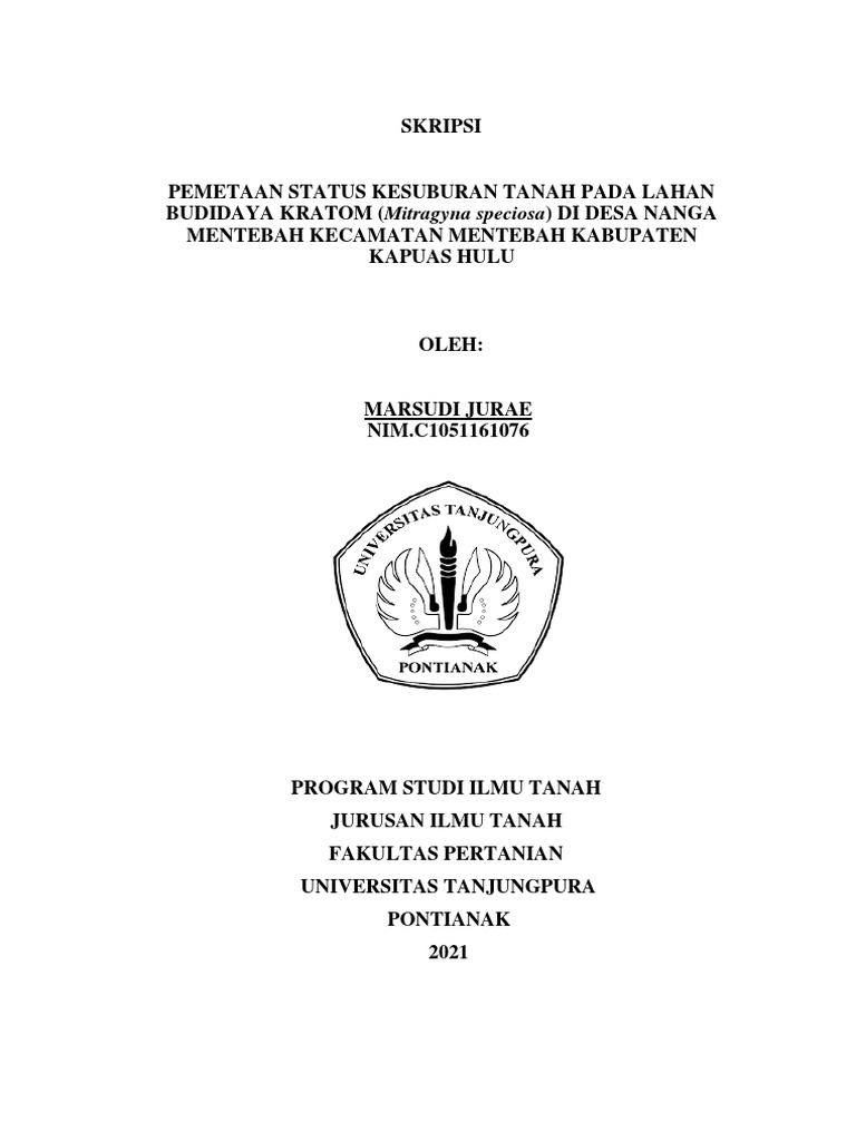 SKRIPSI MARSUDI Jilid | PDF