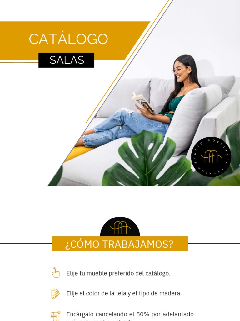 Catálogo de Salas Modernas y Económicas | PDF | Hogar, jardinería y ...