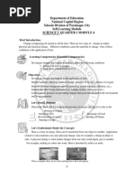 Science 5 Q1 Week 1 Lesson Exemplar | PDF | Learning | Metals