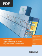 GHA - GIS Up To 40.5kV (Schneider) | PDF | Power (Physics) | Electric Power