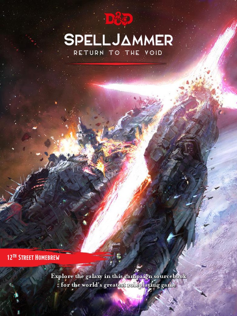 Spelljammer - Return To The Void (Alt Cover) | PDF | Wizards Of The ...