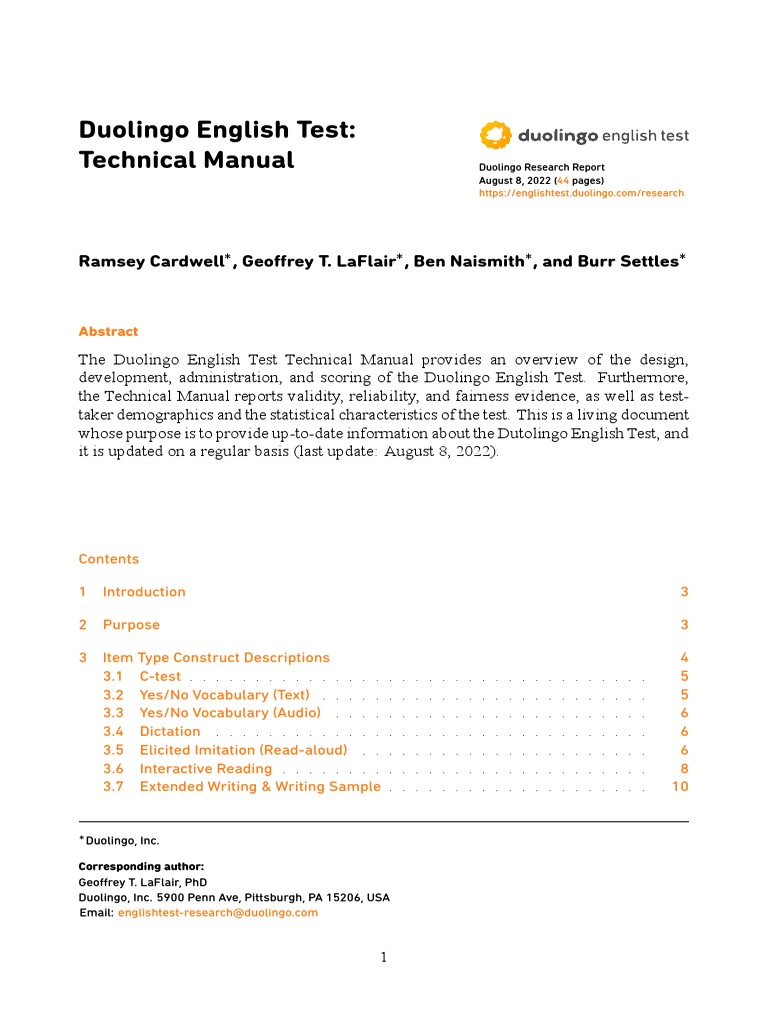 Det Technical Manual Current | PDF | International English Language ...