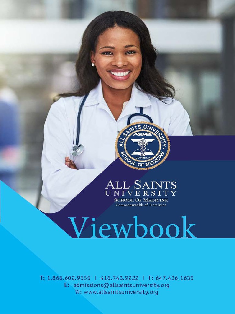 All Saints University, Dominica View Book 2020 | PDF | Academic Degree | Medical School