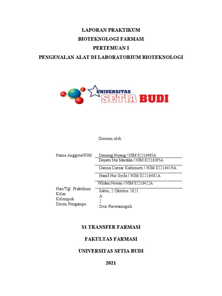 1 Laporan Resmi Praktikum Fix | PDF