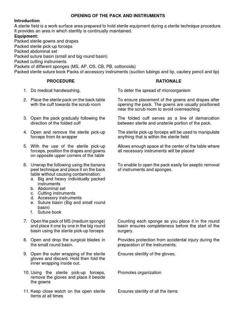 RD Checklist | Download Free PDF | Surgery | Hand