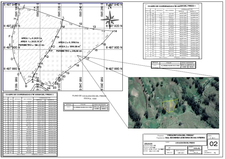Plano de Predio | PDF | Geodesia | Cartografía