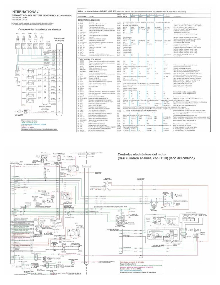 Diagrama Electronico DT 466 530 | PDF