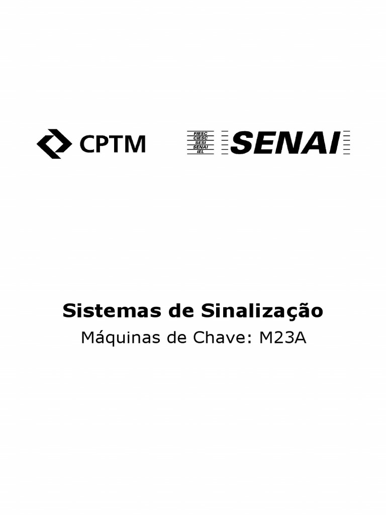 M23A - Máquina de Chave | PDF | Relé | Rede elétrica