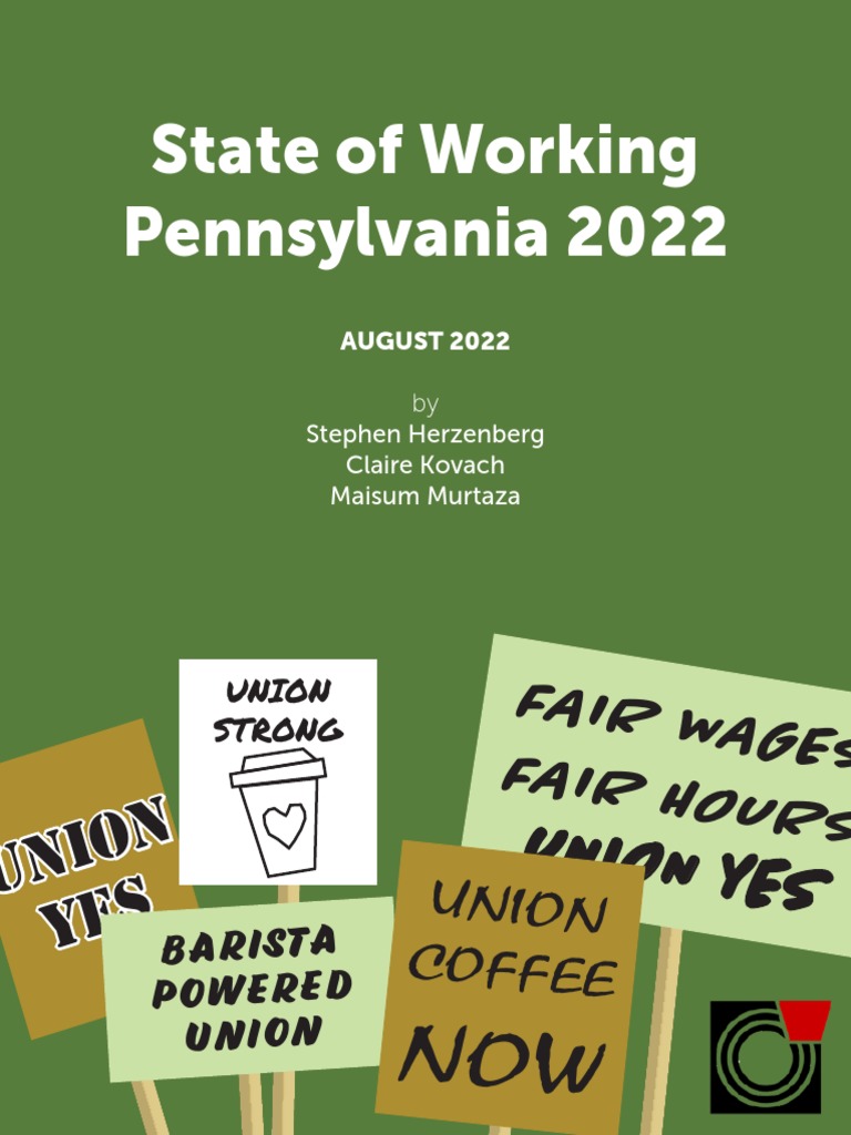 The Keystone Research Center's "State of Working Pennsylvania" Report ...
