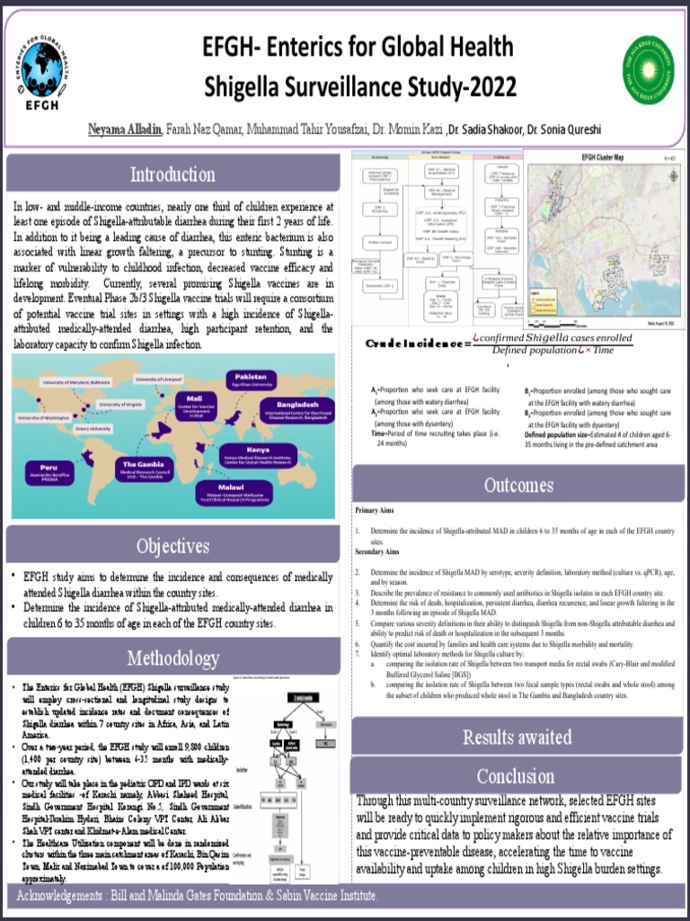 E-Poster Enterics For Global Health Shigella Surveillance Study | PDF ...