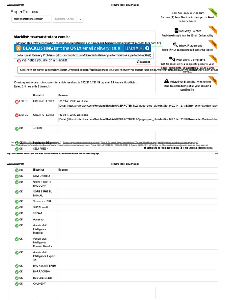 Network Tools - DNS, IP, Email | PDF | Domain Name System | Domain Name