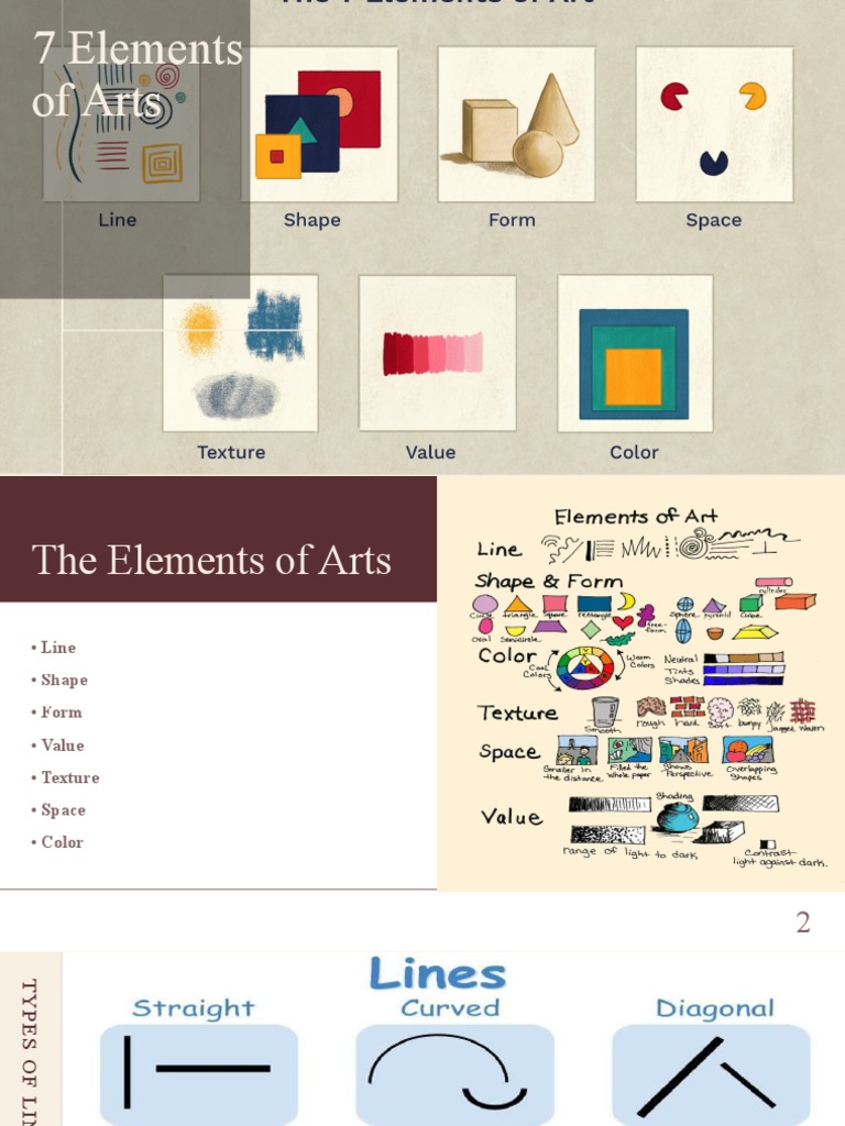Overview of 7 Elements of Art | PDF