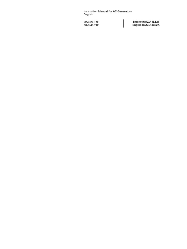 1310 3014 54 - QAS 25-45 T4F AIB Book | PDF | Switch | Mains Electricity