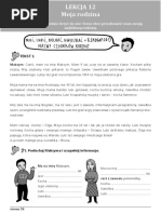 First Polish Reader Chapter 01 | PDF