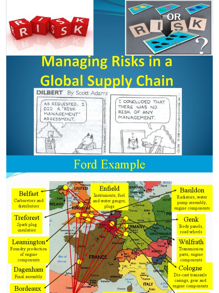 Managing Risk in Global Supply Chain | PDF | Risk | Supply Chain