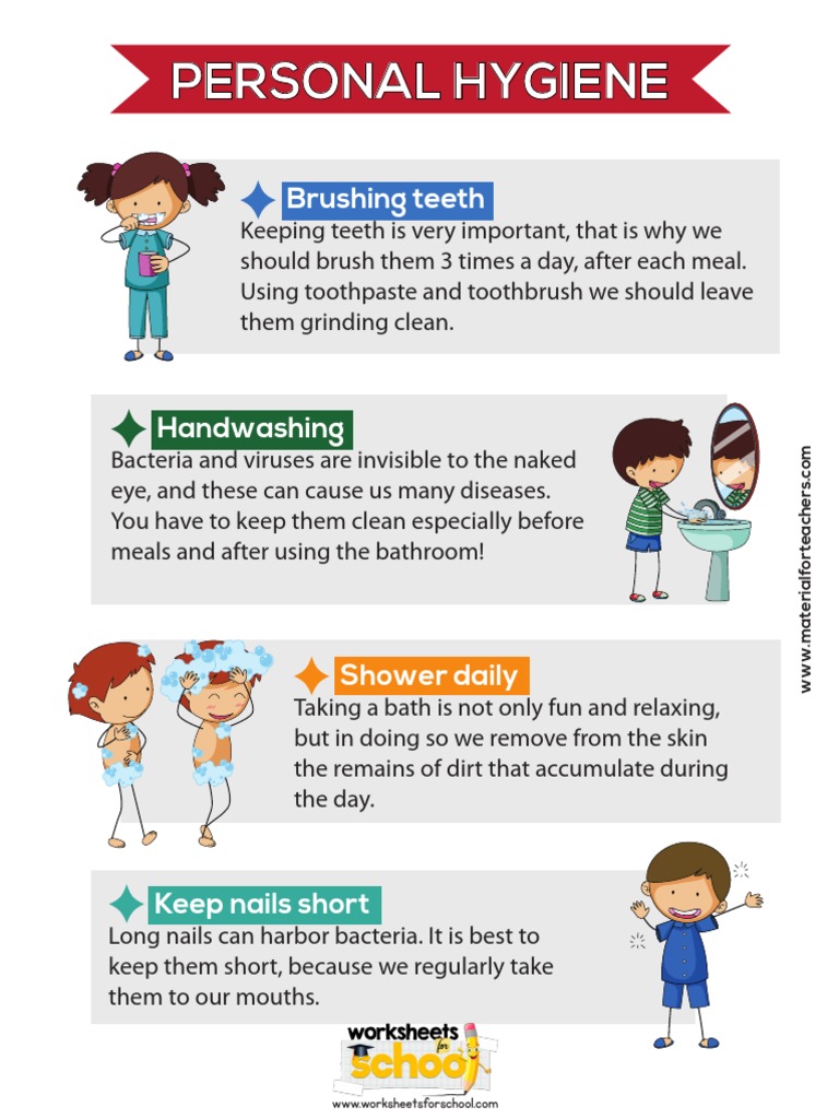 Personal Hygiene: Brushing Teeth | PDF