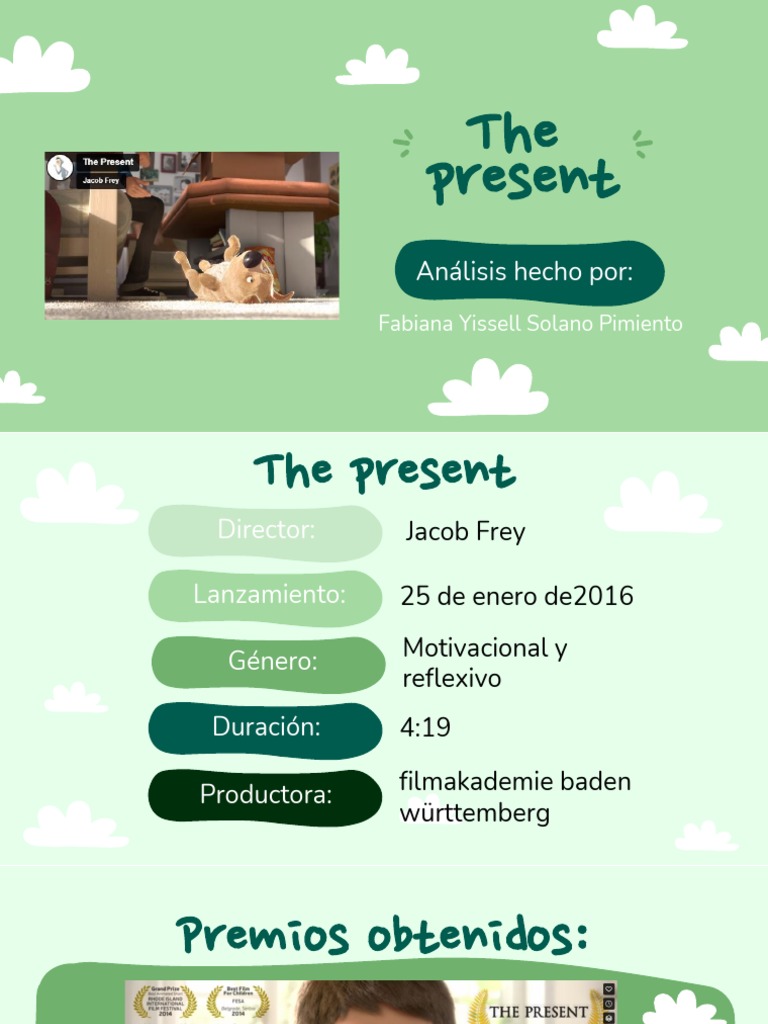 Análisis del cortometraje "The Present" | PDF