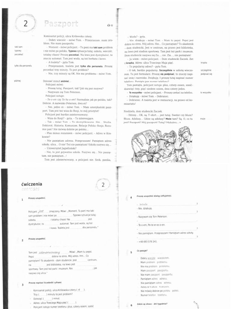 Czytaj Krok Po Kroku Lekcja 2 | PDF