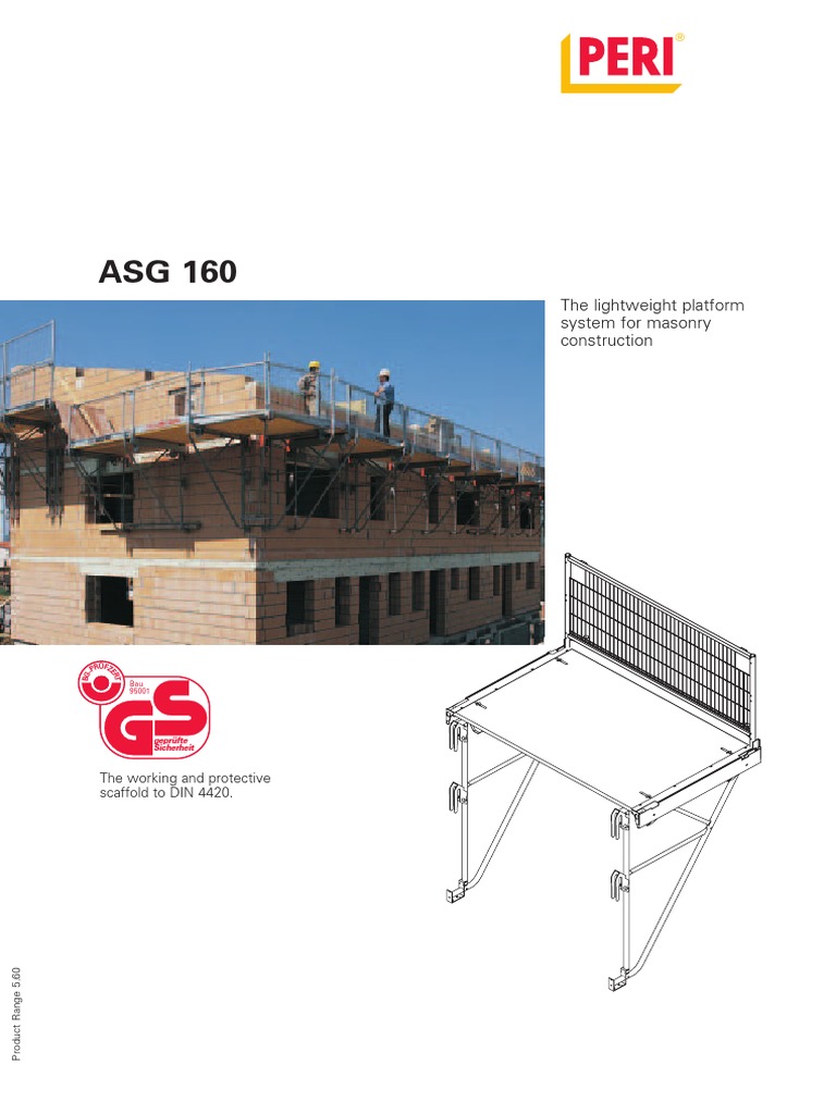 Asg 160 | PDF | Scaffolding | Framing (Construction)