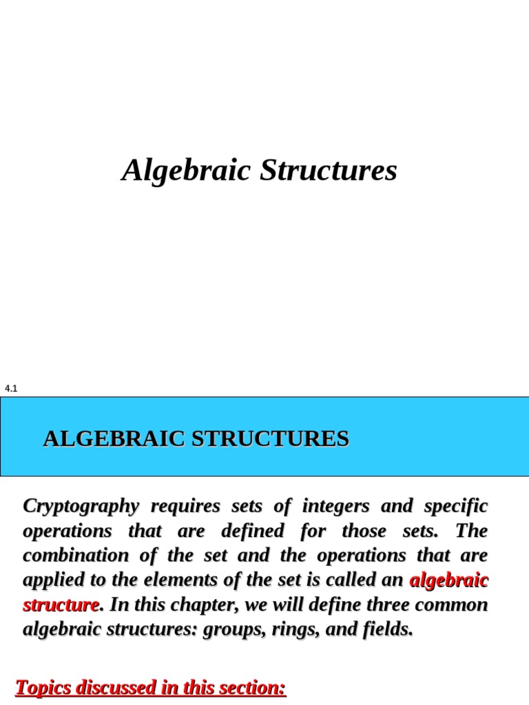 Rings-Groups-Fields | PDF | Group (Mathematics) | Ring (Mathematics)
