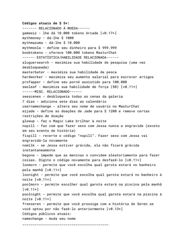 Mythic Manor Codes | PDF