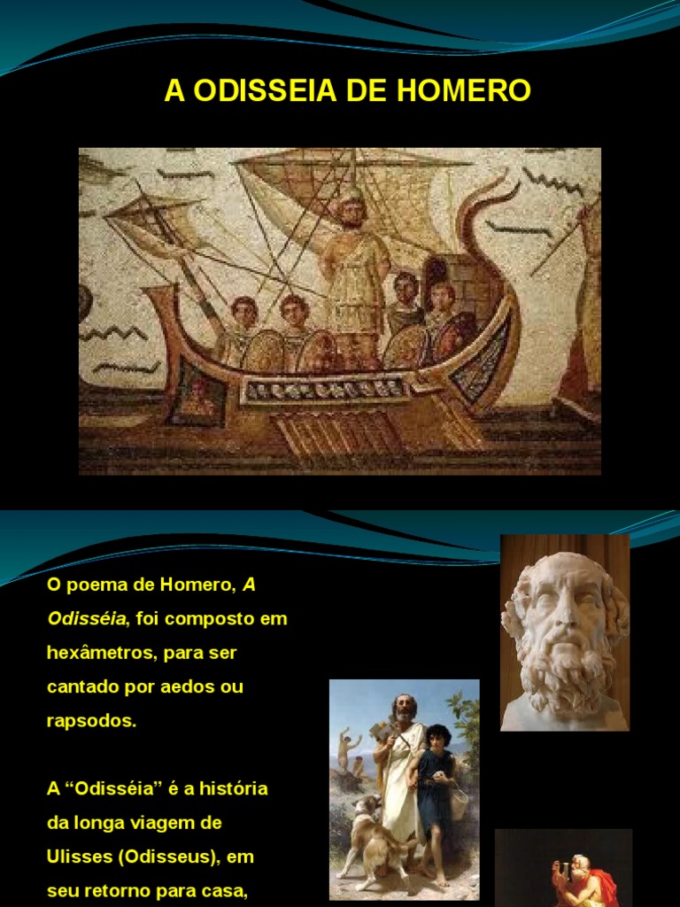 5 Odisseia Homero | PDF | Guerra de Troia | Ulisses