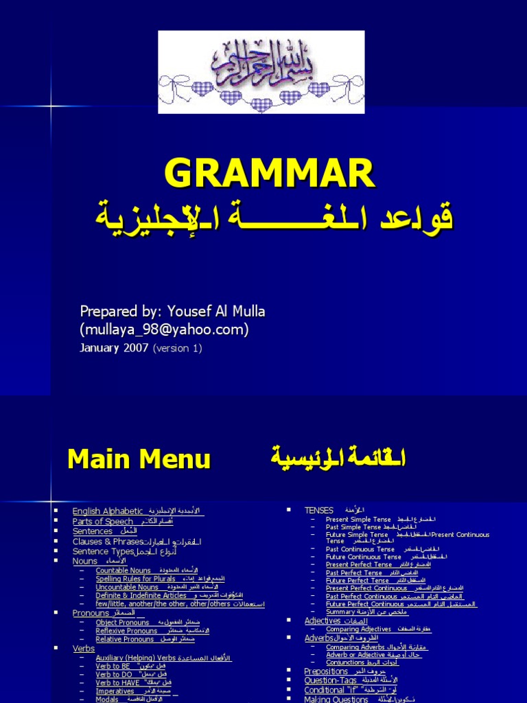 English Grammar | PDF