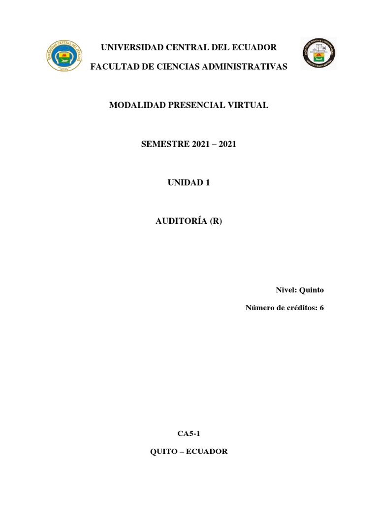 1.4. El Auditor | PDF | Auditoría | Contralor
