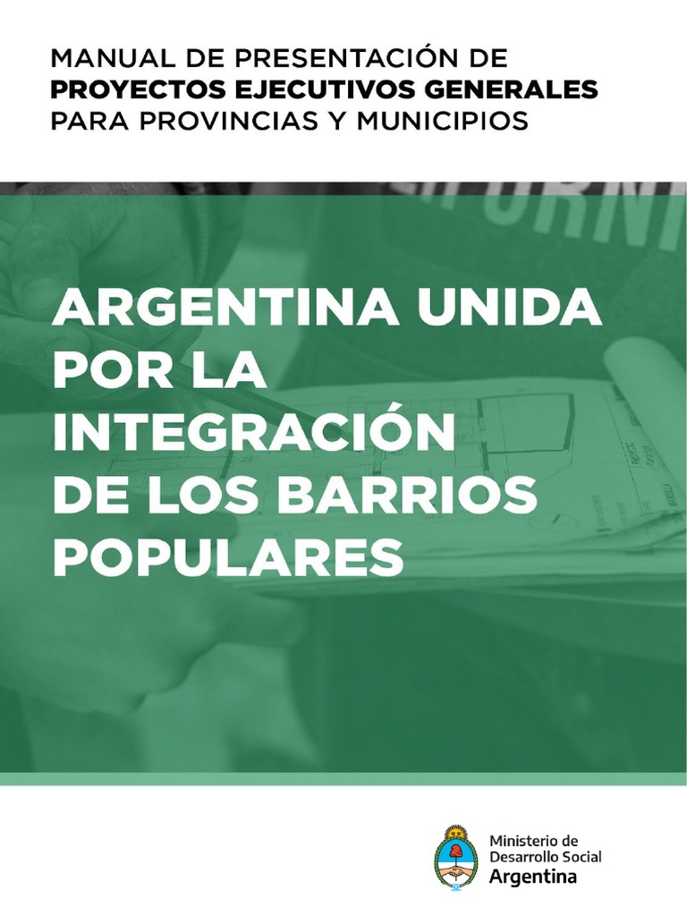 MDS - Manual de Proyectos PEG - Provincias y Municipios | PDF | Entorno ...