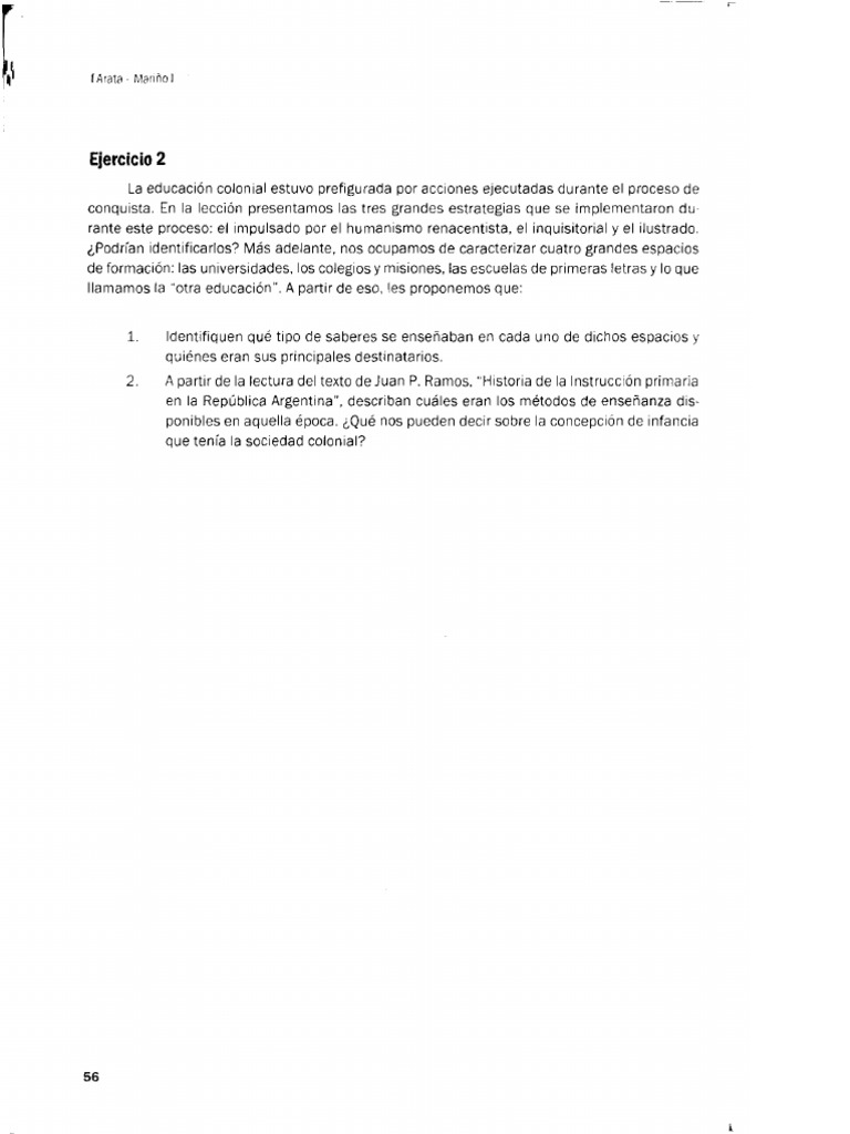 La Educación en Argentina, Una Historia en Doce Lecciones (Arata y Mariño) | PDF | Era de ...