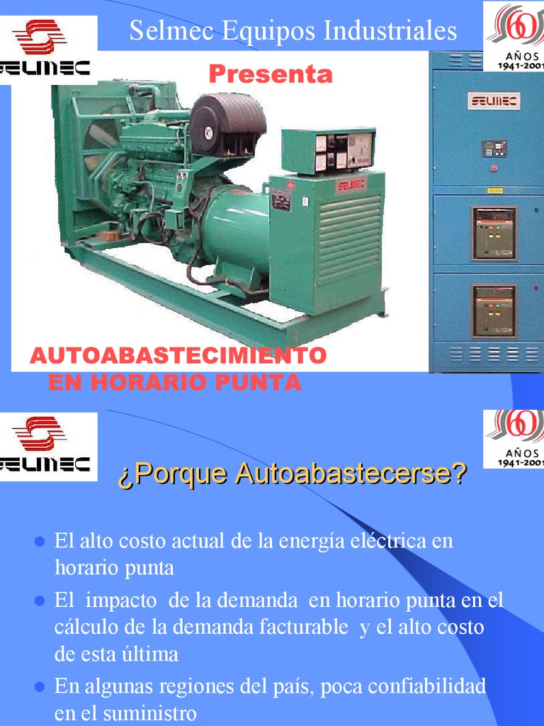 Selmec | PDF | Motor diesel | Cogeneración