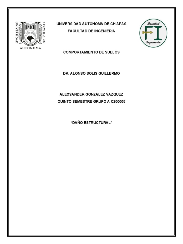 Daño Estructural | PDF | Hormigón | Albañilería