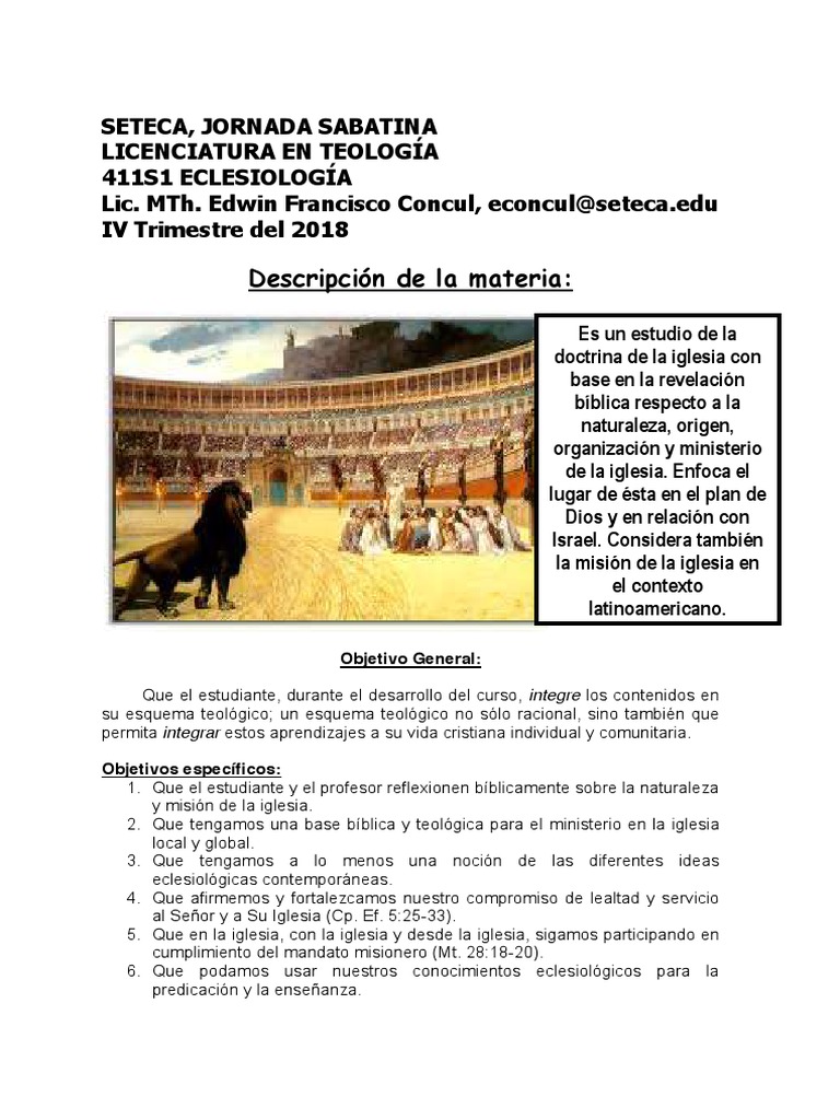 Sumario | PDF | Iglesia cristiana | Biblia