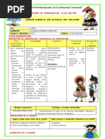 1 - SESION Del Folklore | PDF | Folklore | Evaluación